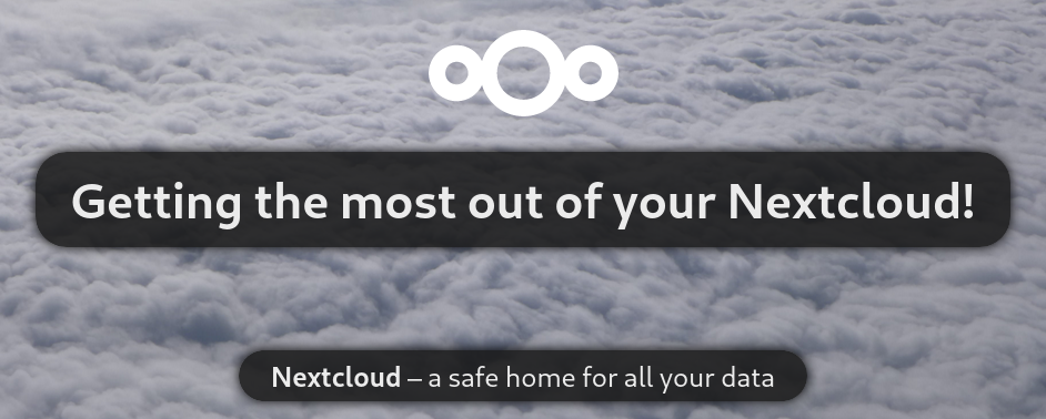 Getting the most out of Nextcloud Part 1: Files & Pictures · Jack ...